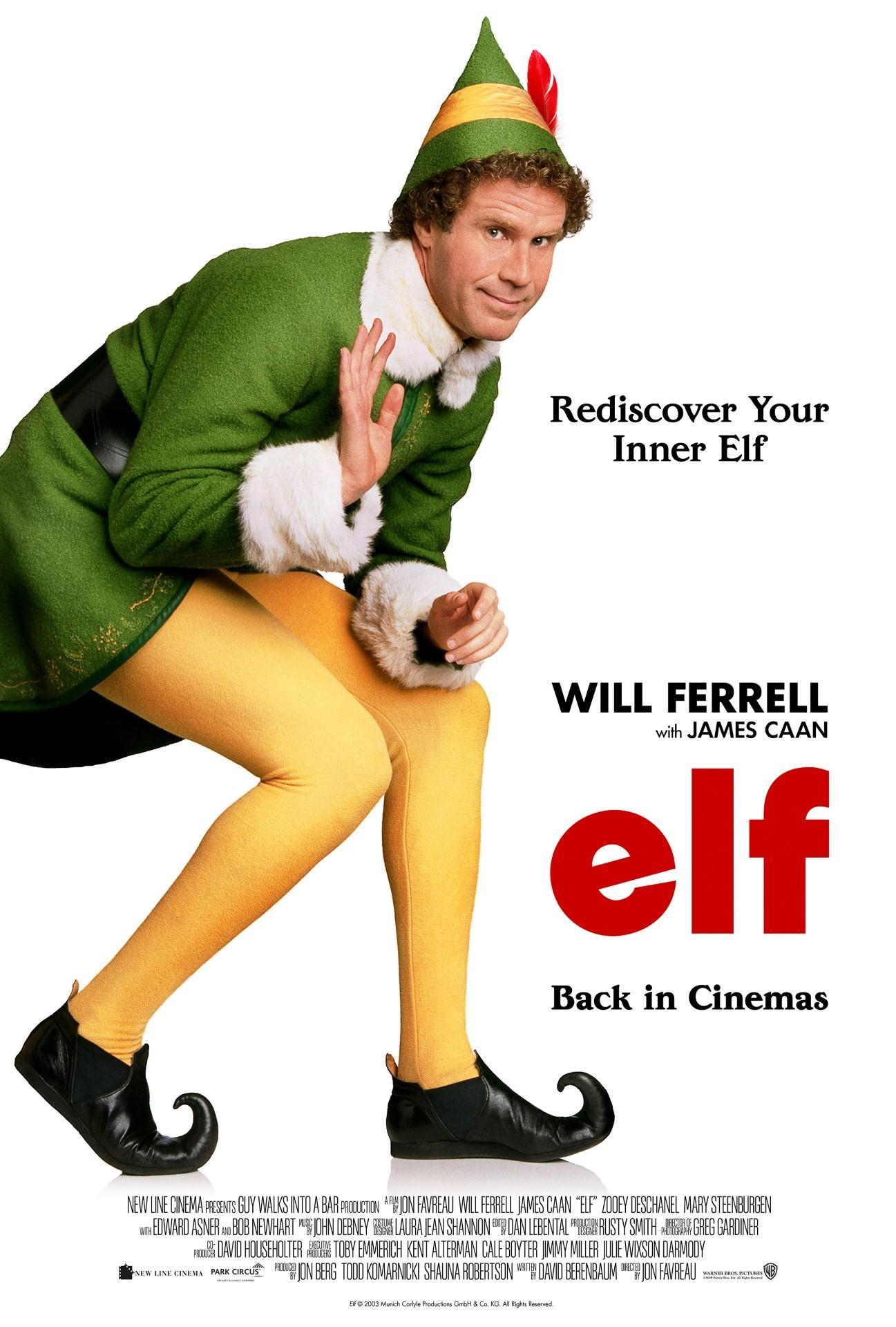 Movie poster for Elf