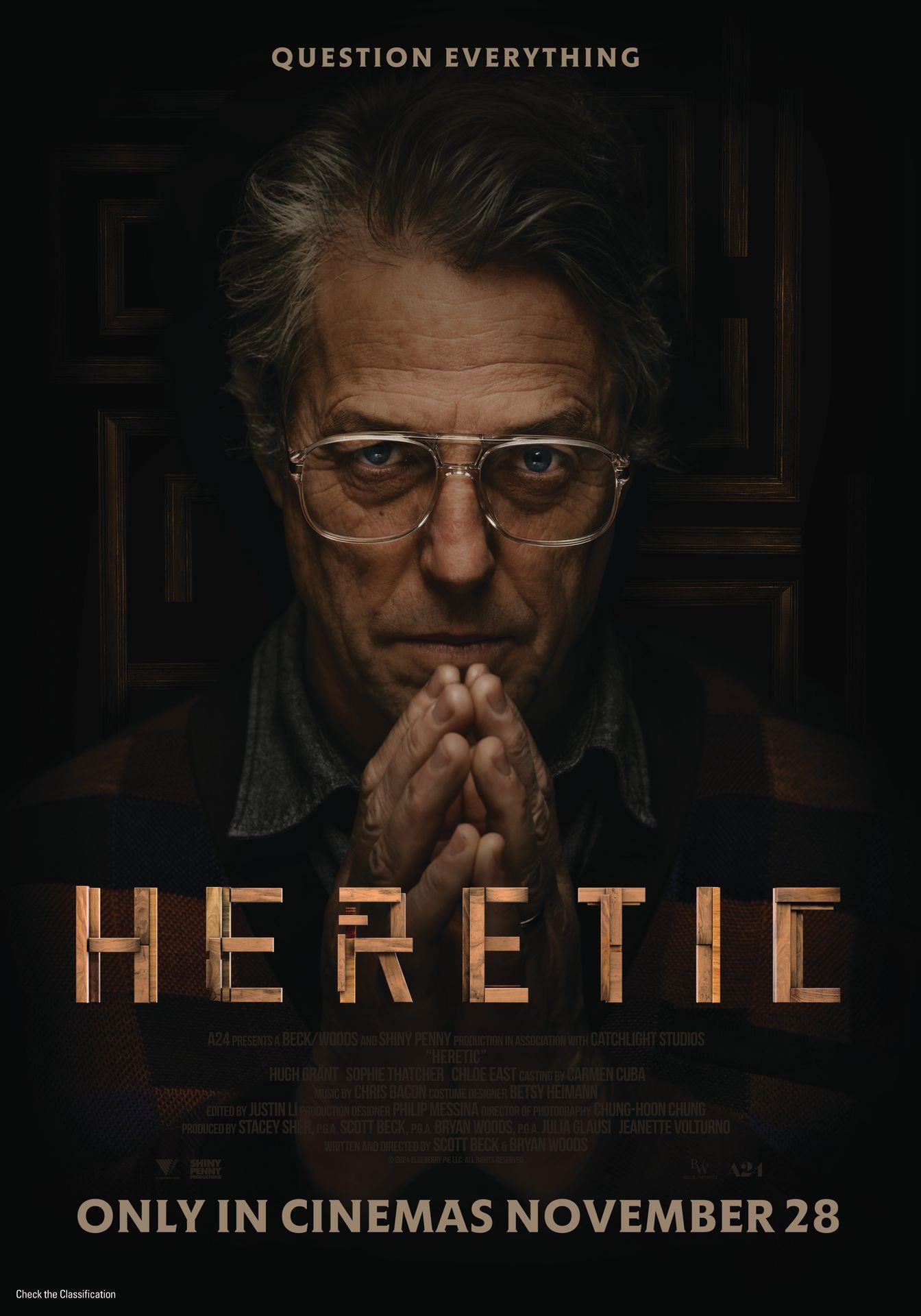 Movie poster for Heretic