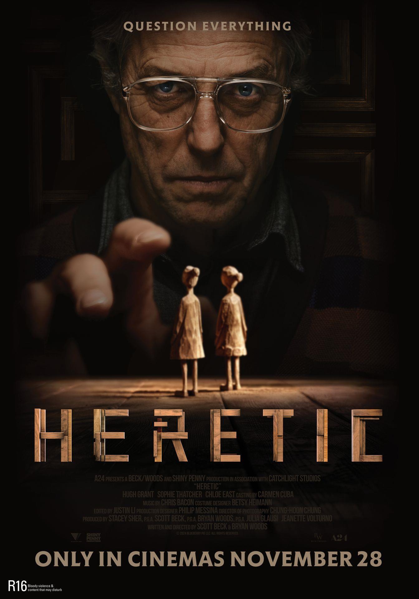 Movie poster for Heretic